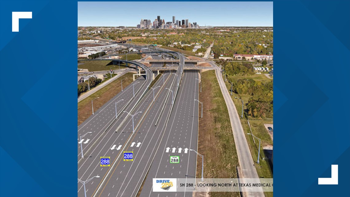 Highway 288 expansion project should be completed in Summer 2020 | khou.com