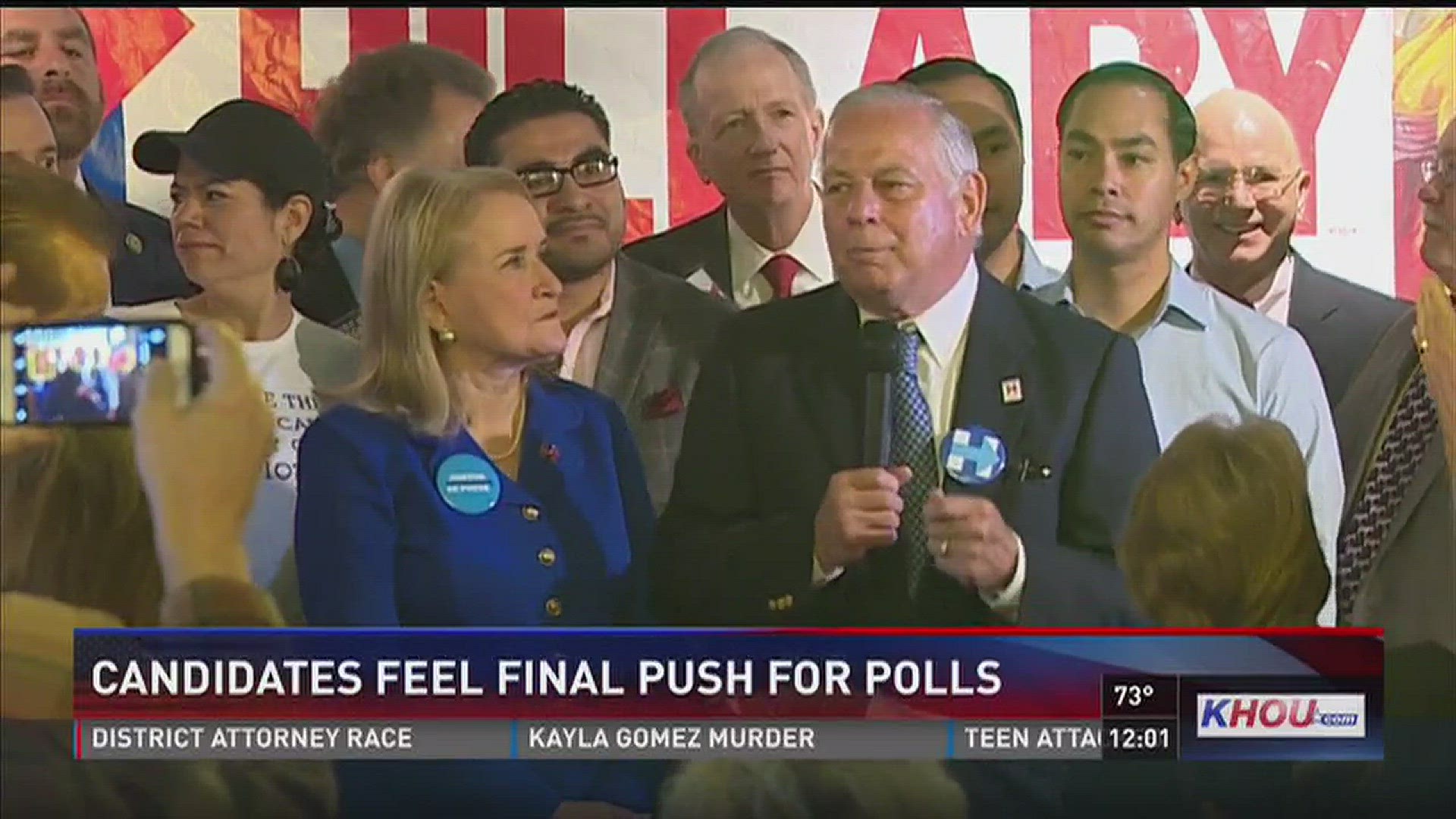 Candidates, supporters push for addition support before Election Day ...