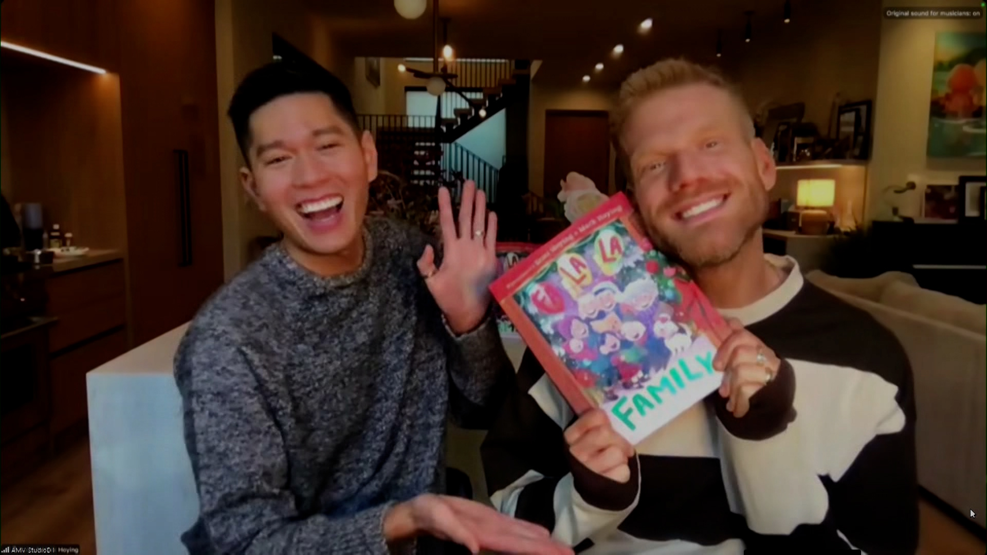 Scott & Mark Hoying celebrate diverse families in new holiday children's book "Fa La La Family ...