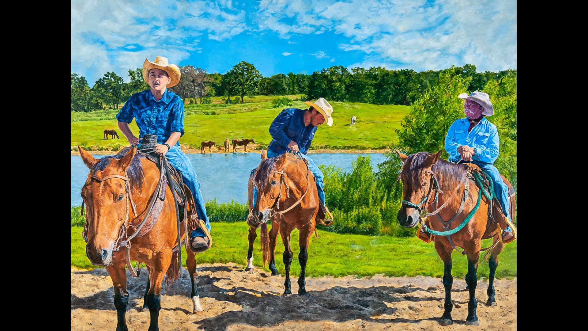 Houston-area high school painter wins another award at rodeo | khou.com