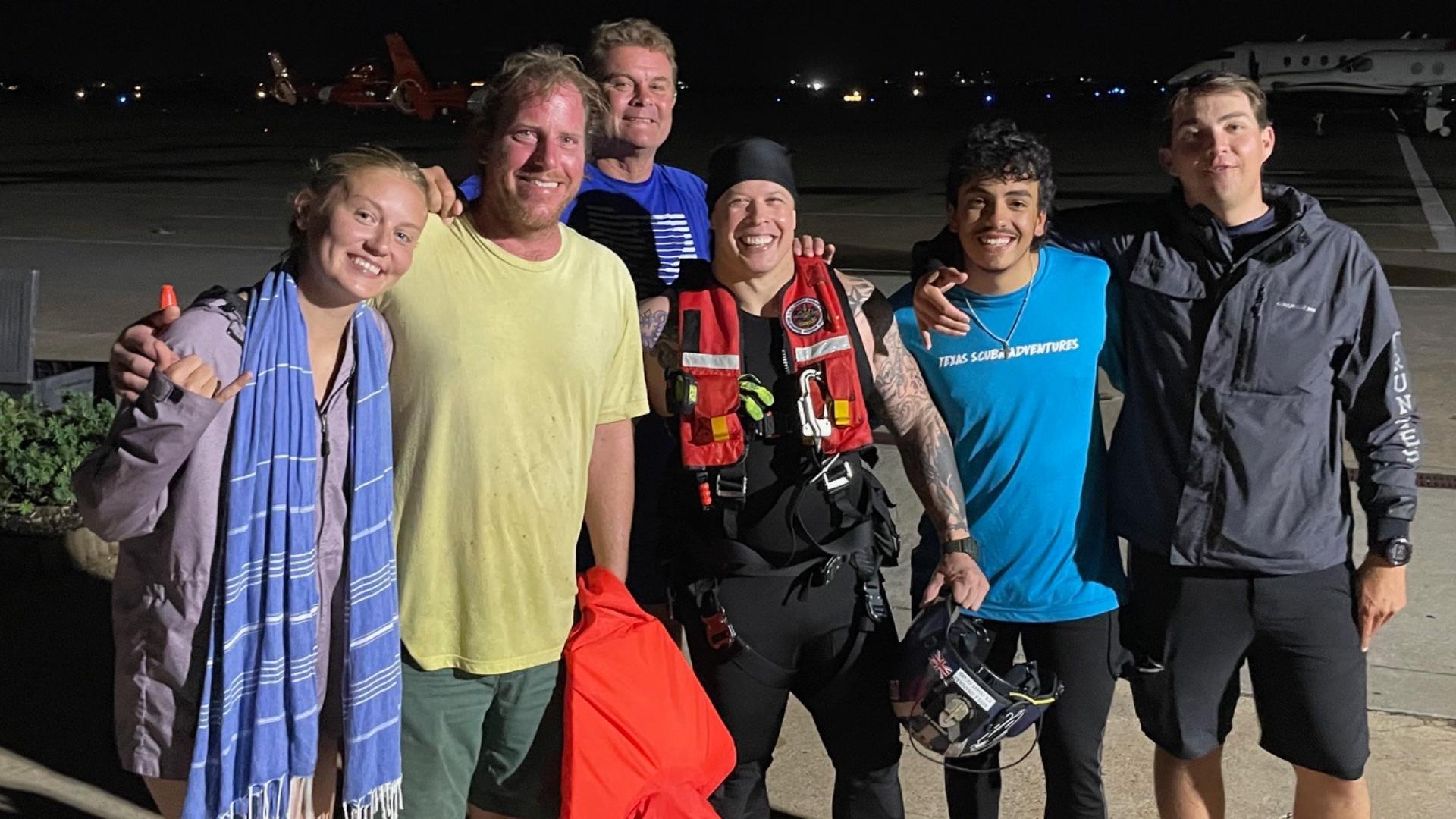 8 rescued from sinking boat off Galveston coast | khou.com