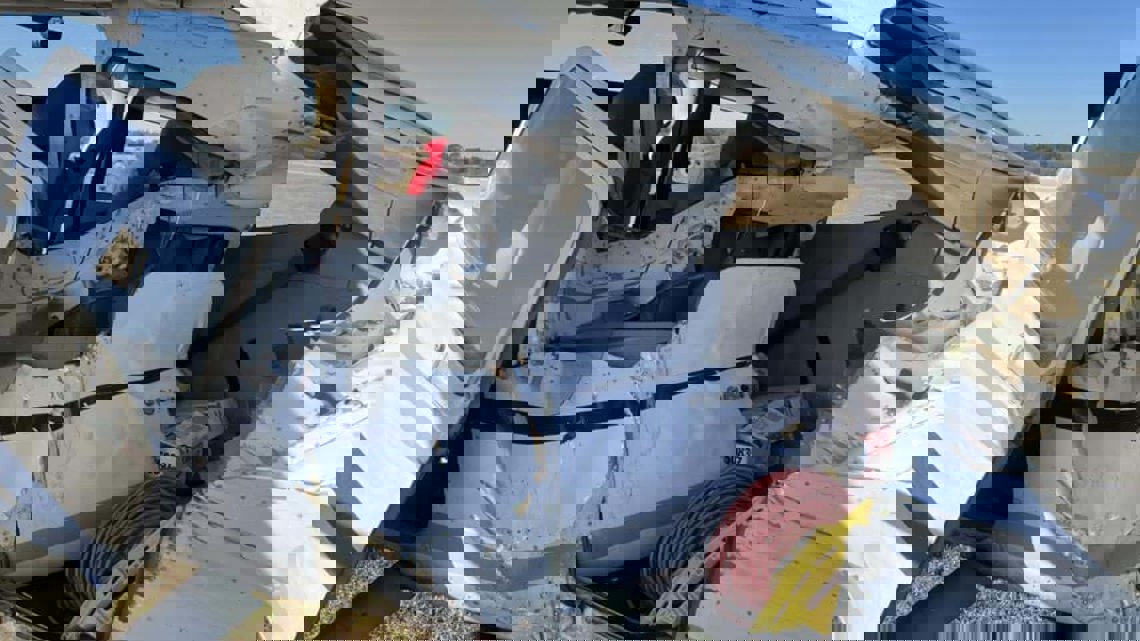 Cockpit photos before and after plane crash near Houston, Texas | khou.com