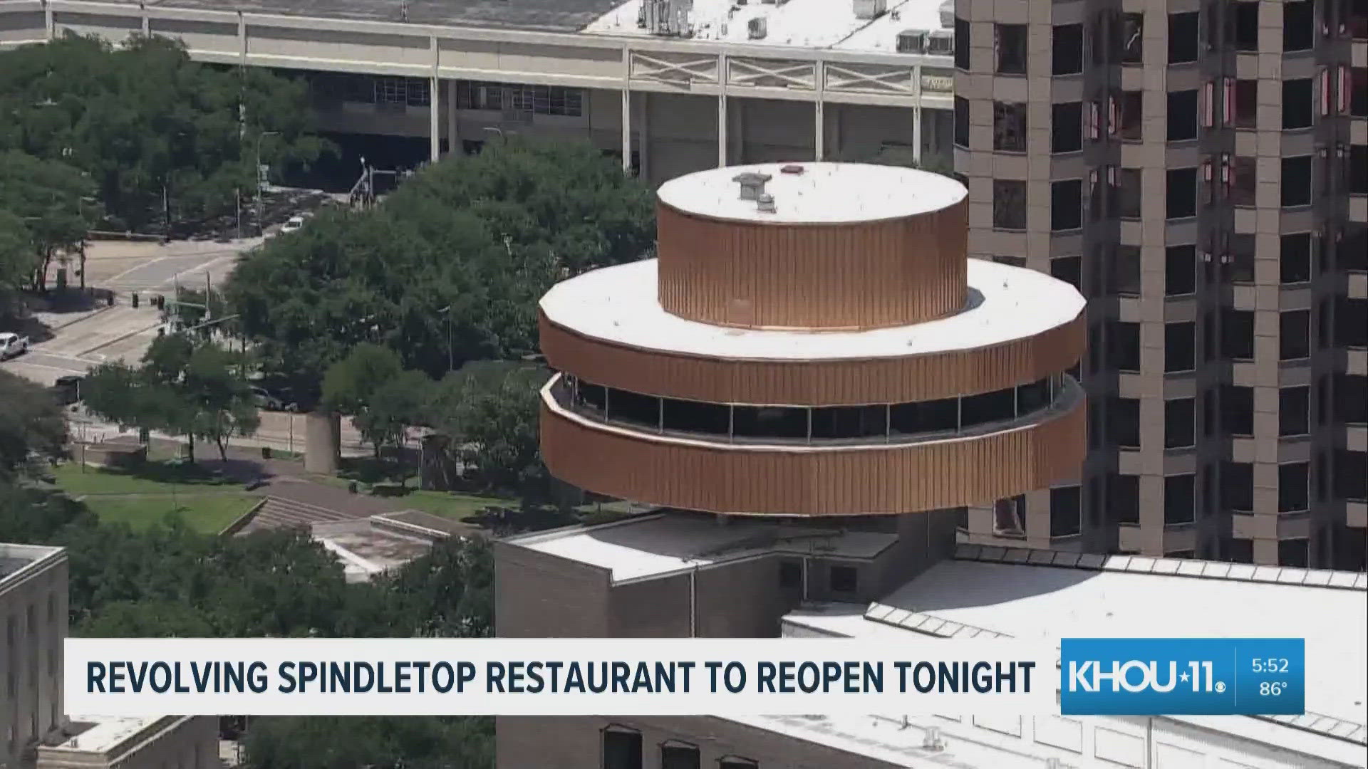 Houston's Spindletop rotating restaurant reopens after multi-year ...