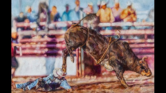 Houston-area high school painter wins another award at rodeo | khou.com