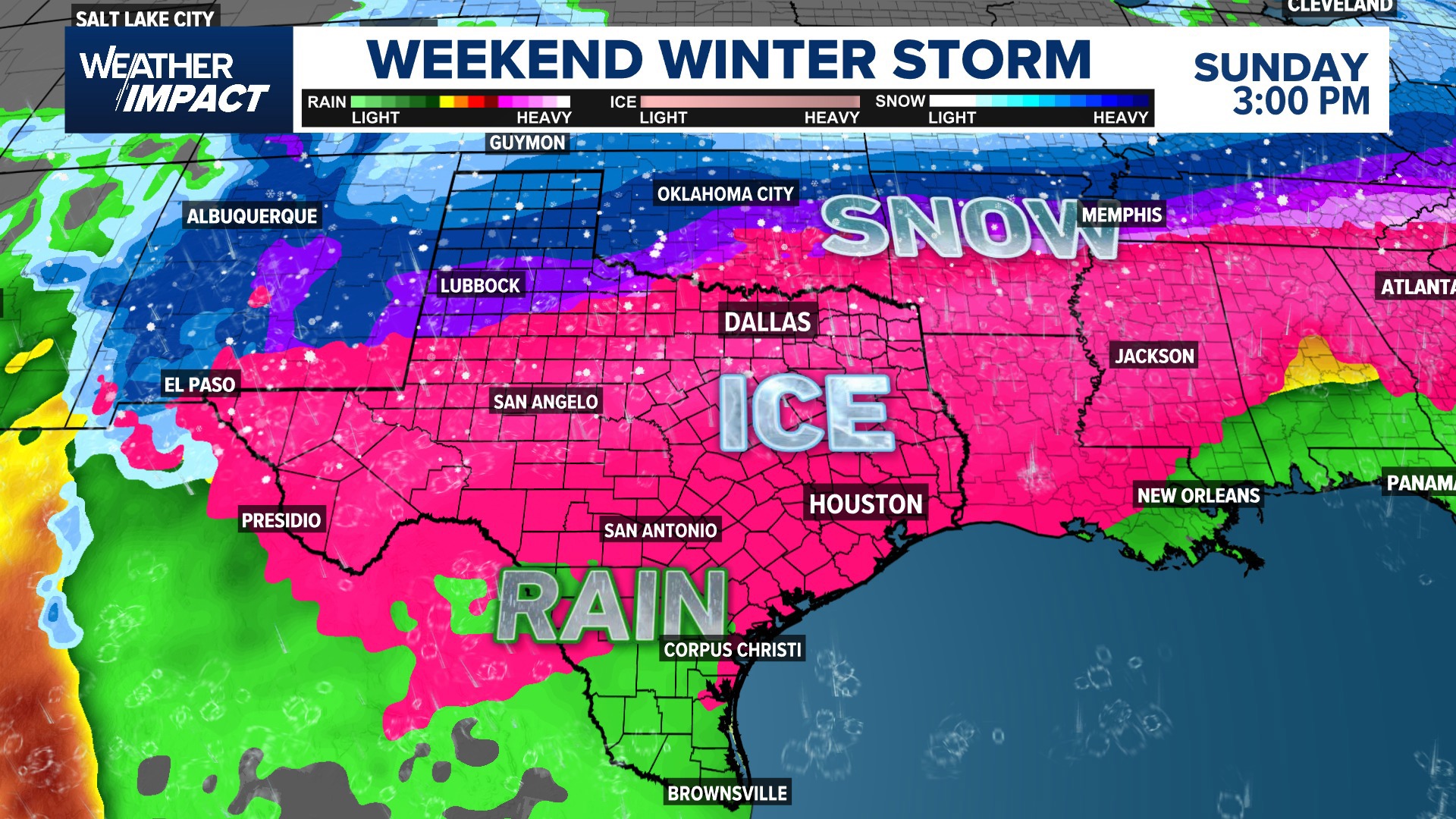 Weather Impact Alert for winter weather this weekend | khou.com