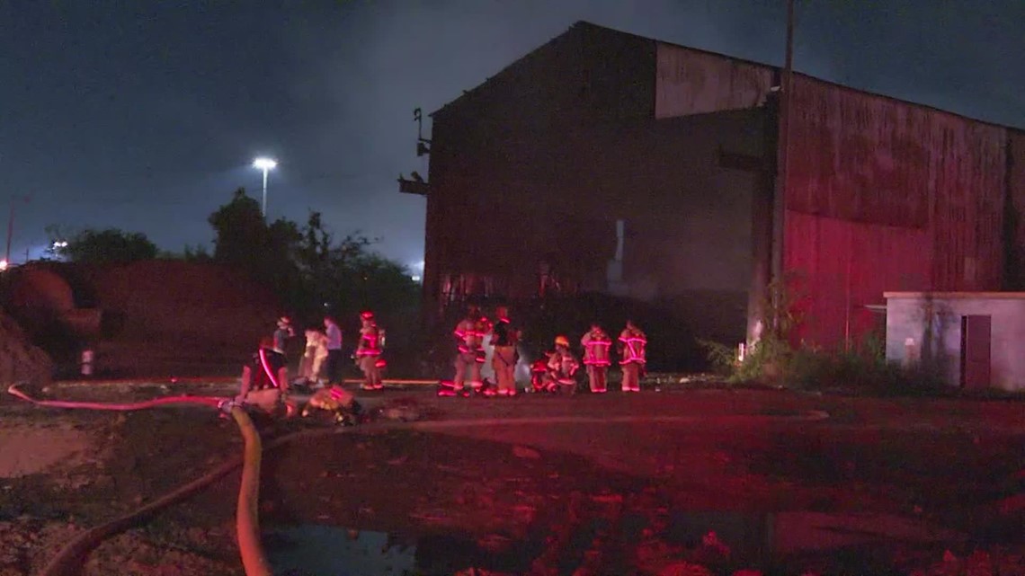 Fire reported at recycling plant in east Houston | khou.com