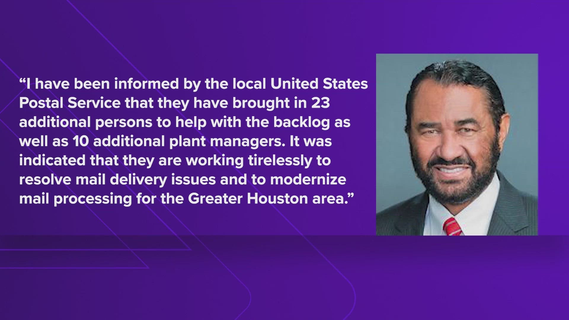 USPS bringing in help to combat mail delays at Houston processing ...