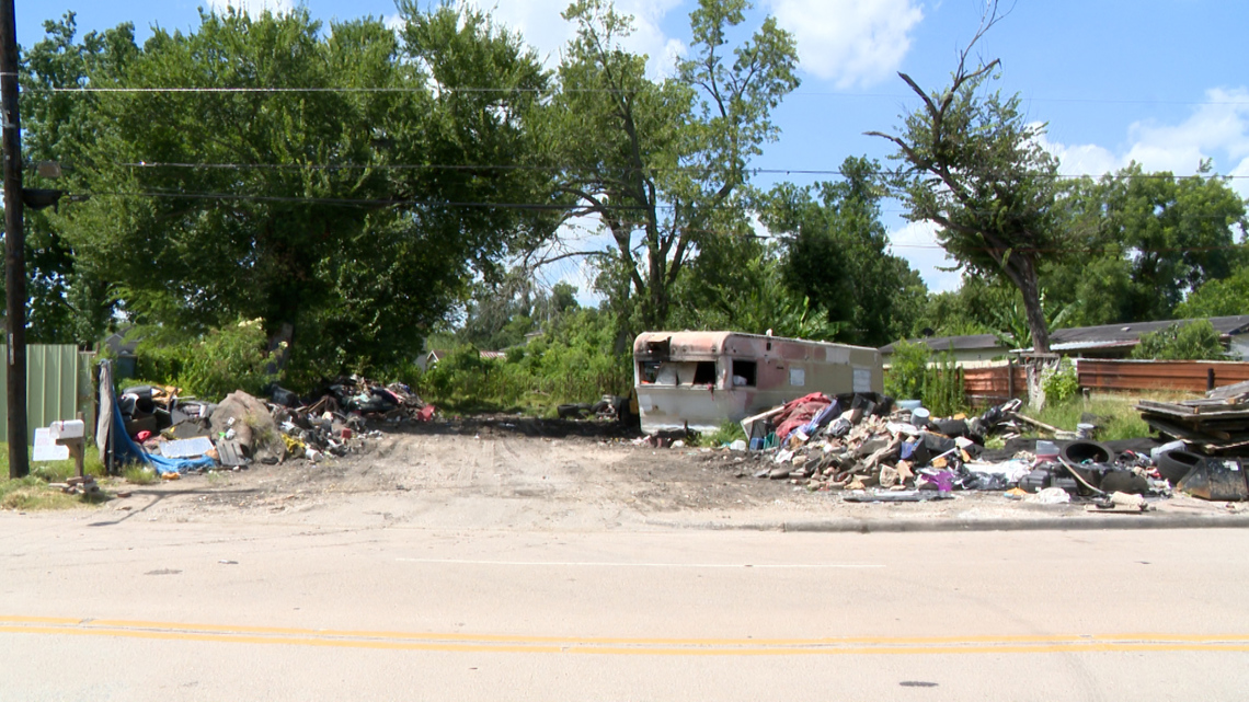 Harris County begins cleanup of Aldine nuisance property as officials ...