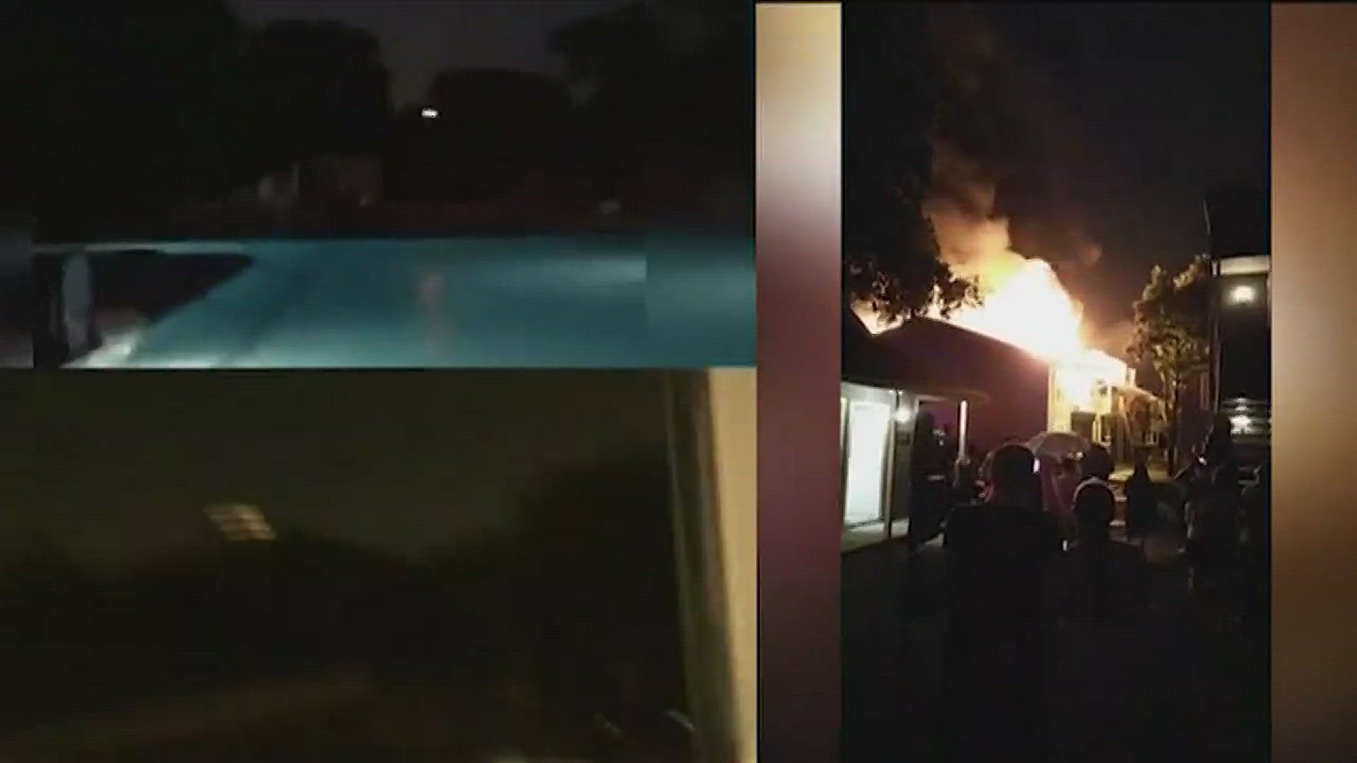 Lightning storm captured on cell phones across Houston | khou.com