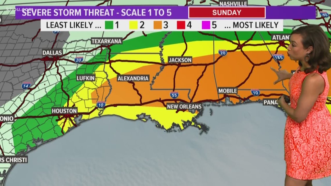 Houston Forecast: Wet and stormy weekend ahead | khou.com
