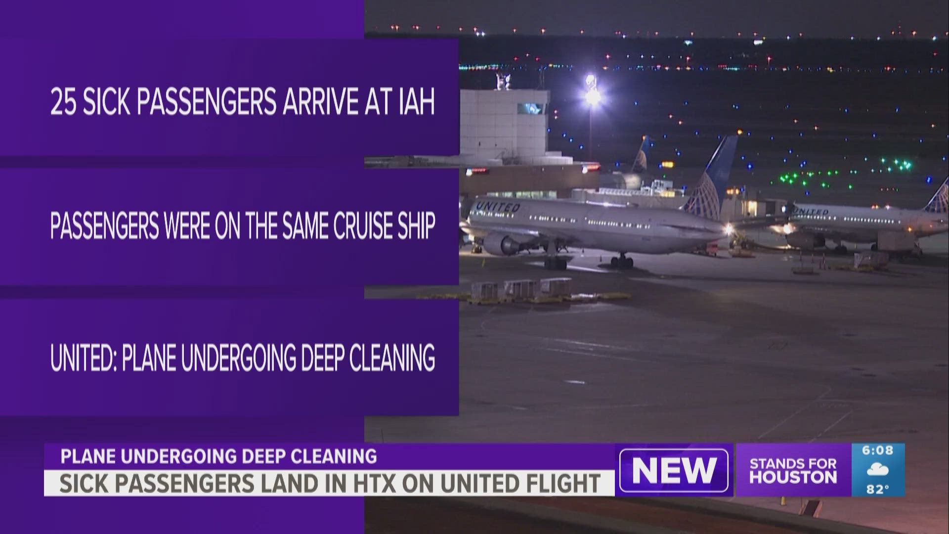 United Airlines flight lands in Houston with 25 sick passengers | khou.com