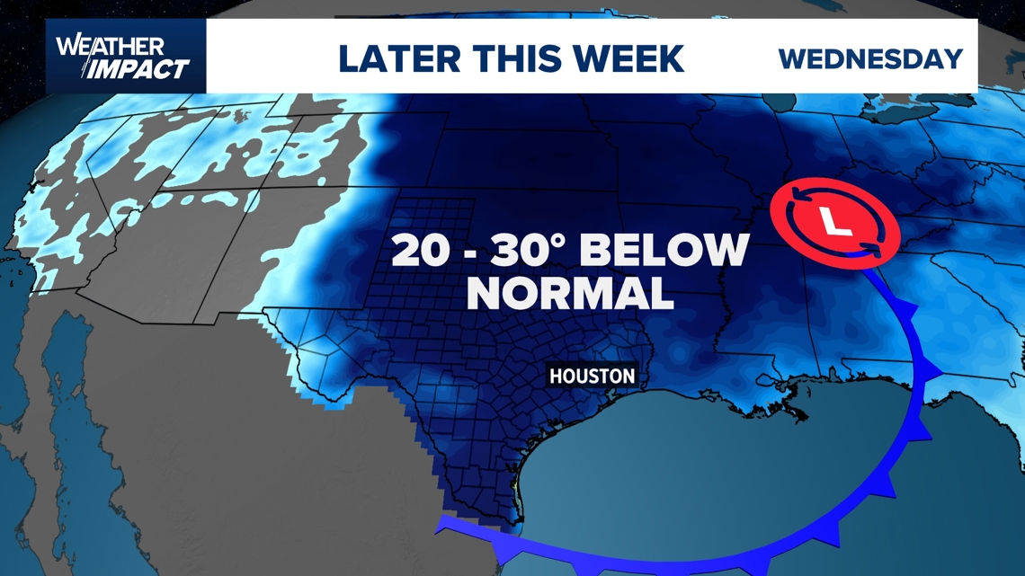 Houston weather: Freezing temps on the way for Thursday, Friday | khou.com