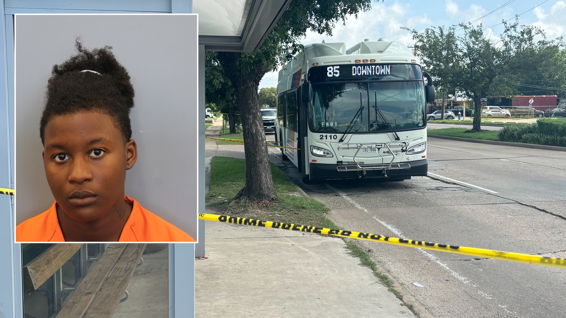 Woman charged with murder after shooting near bus on Antoine Drive ...