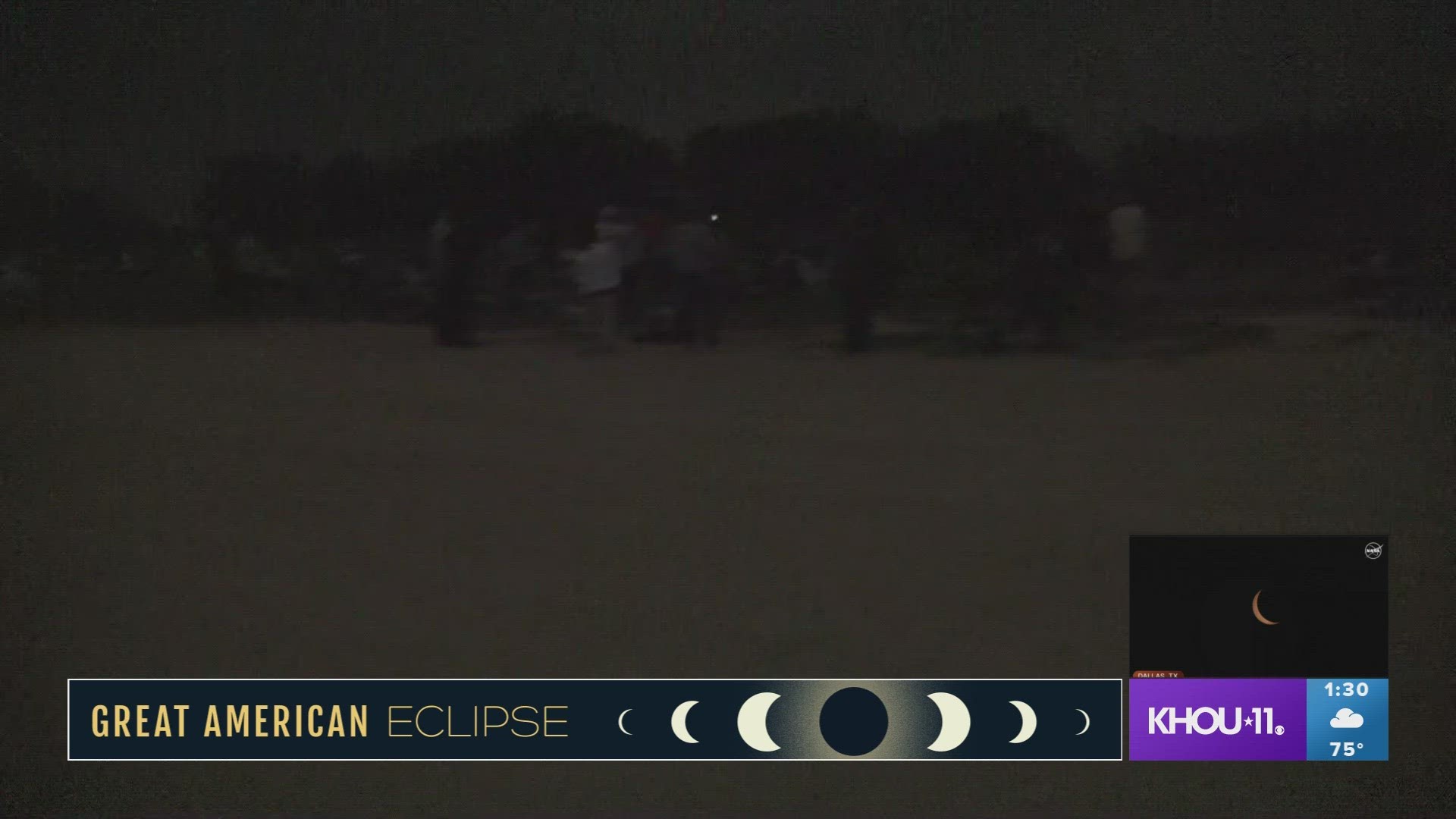 Uvalde experiences absolute darkness during solar eclipse | khou.com