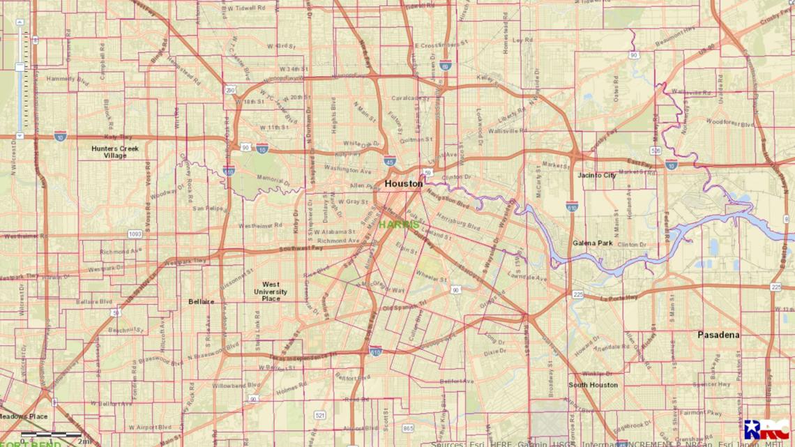 Map that shows Houston pipelines near me | khou.com