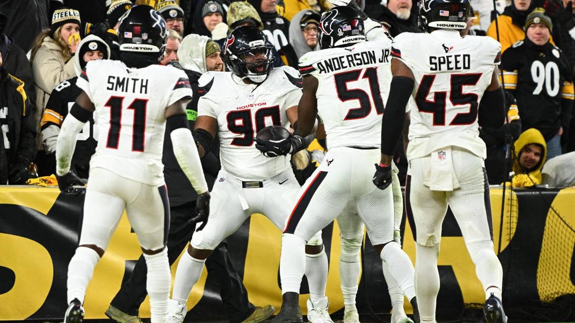 Texans ride dominant defense to eliminate Pittsburgh, move on to face ...