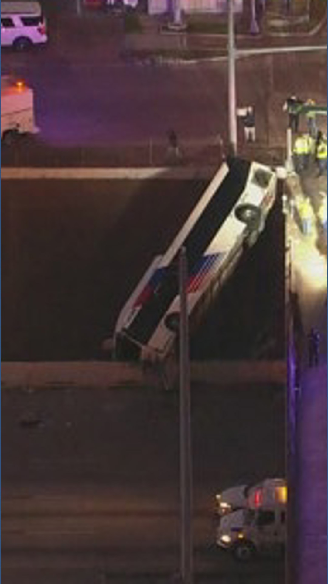 Houston METRO bus falls off Highway 288 overpass near Midtown after ...