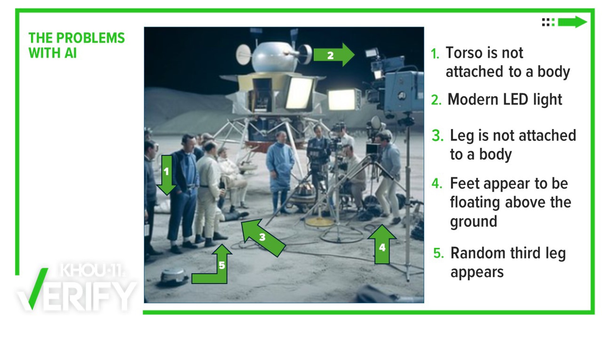 Viral images of moon landing filming are not real | khou.com