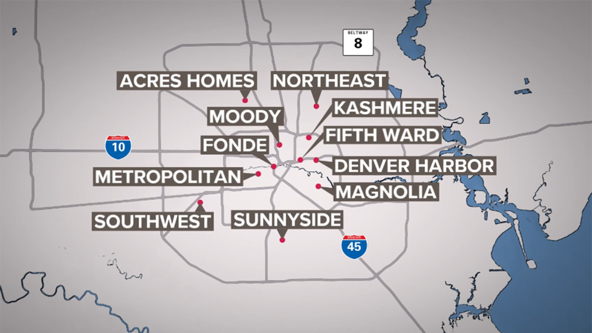 These are warming centers that are opening around the Houston area ...