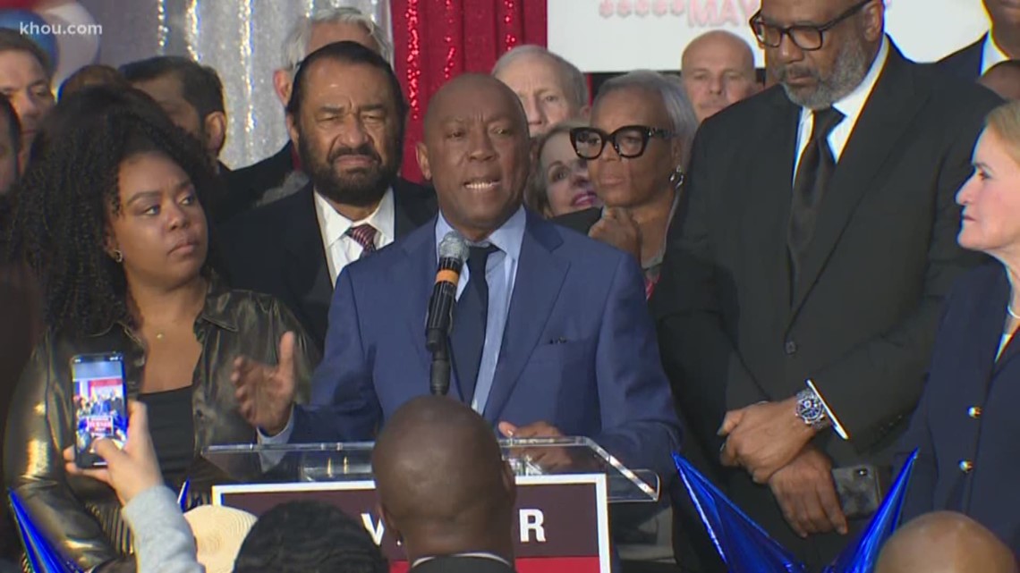'I am your mayor' | Houston Mayor Sylvester Turner wins runoff over ...