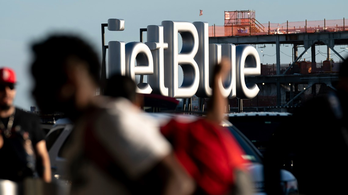 JetBlue fire: Plane landing at JFK evacuated after laptop fire | khou.com