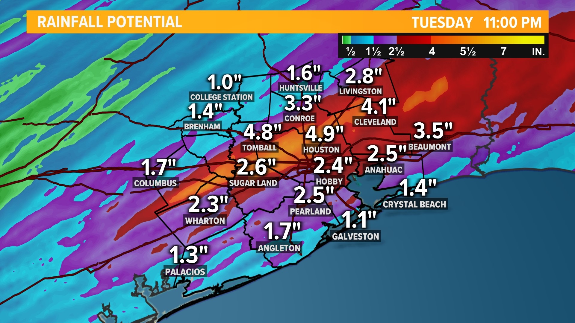 Houston, Texas weather forecast | khou.com