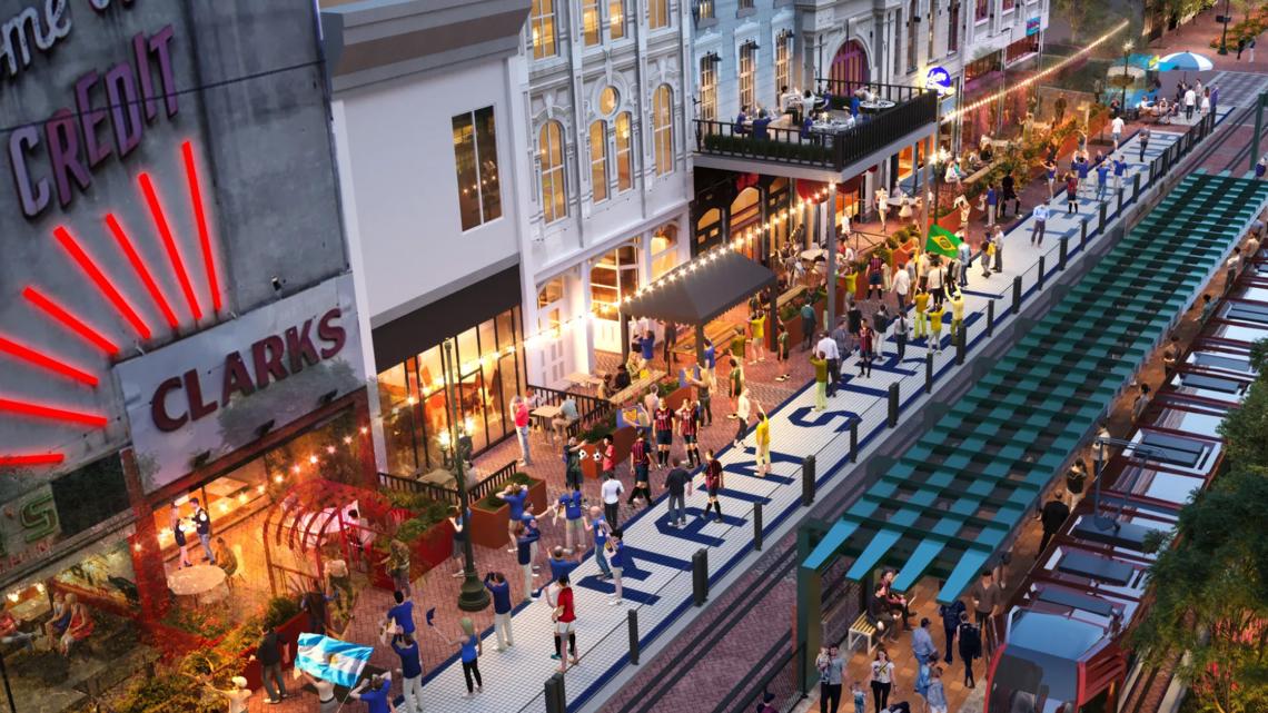 Houston cools down for World Cup with tree-lined Main Street | khou.com