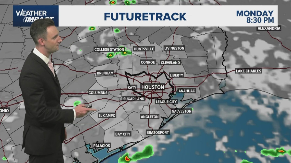 Houston weather: Storms hang on Monday night before a change in the ...