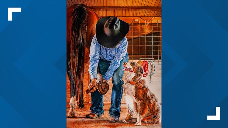 Here are the Houston Rodeo art auction winning bids | khou.com