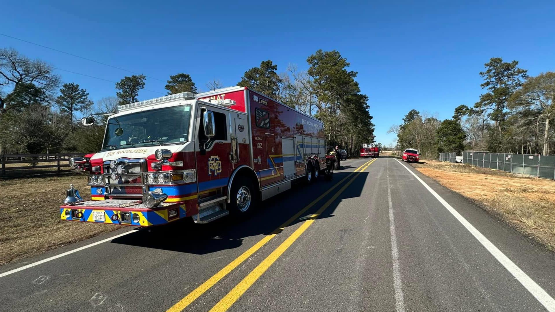 Hazmat spill shuts down FM 1725 at FM 3081 in San Jacinto County, TxDOT ...