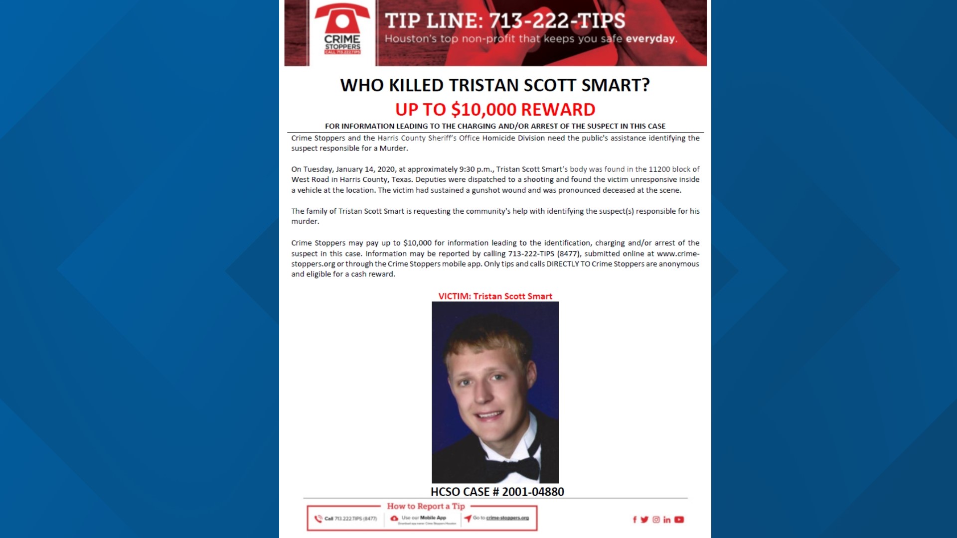 Houston, Texas crime: Who killed Tristan Smart on Jan. 14, 2020? | khou.com