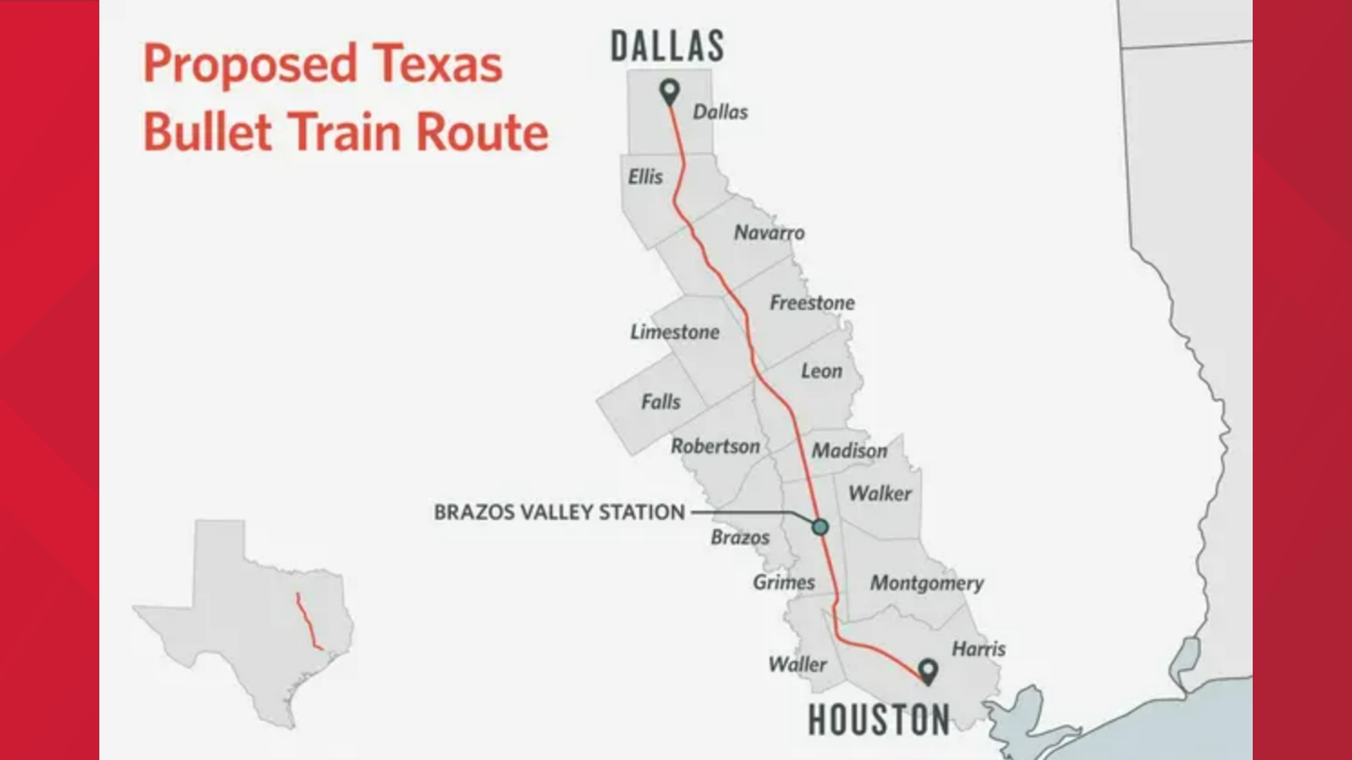 Texas bullet train project from Houston to Dallas in jeopardy | khou.com