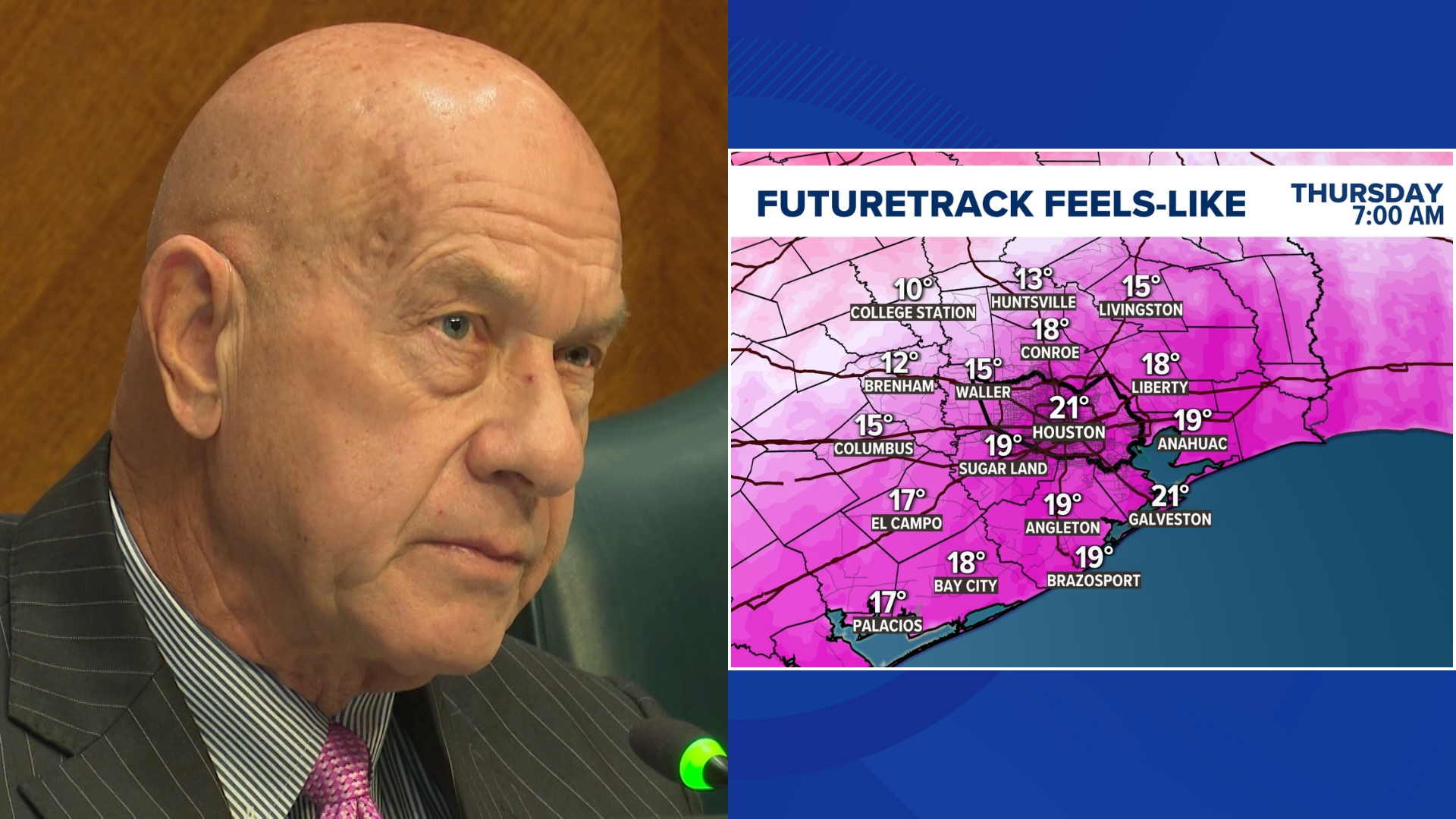 Houston Mayor John Whitmire gives update on winter storm preparations ...