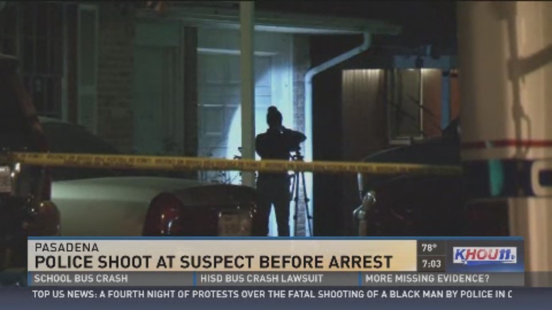 Officer-involved shooting in Pasadena police chase, armed suspect ...