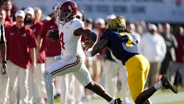 Alabama vs Michigan Rose Bowl updates and highlghts | khou.com