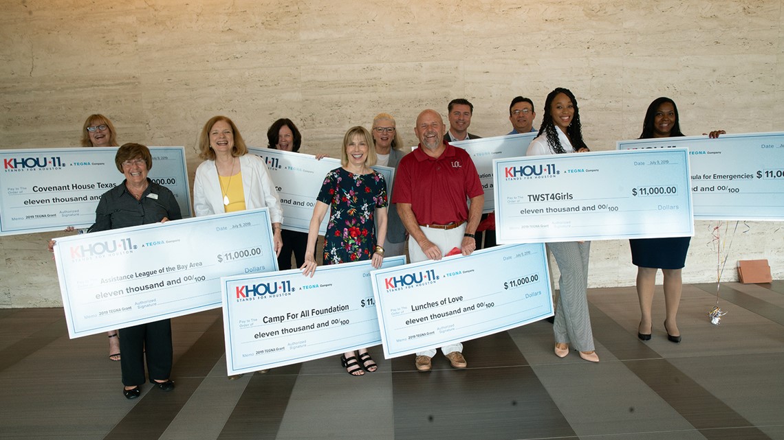 Eight Houston-area nonprofit organizations surprised with $88K in TEGNA ...