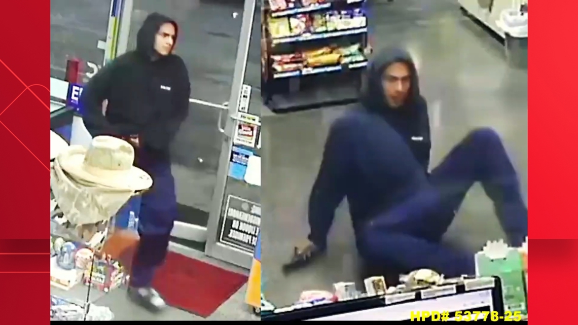 Houston police seek suspect in armed store robbery | khou.com