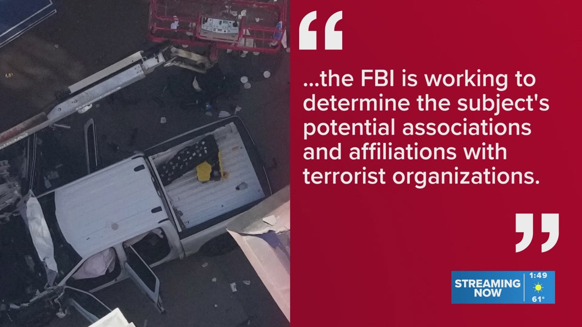 Car used in Bourbon Street attack was rented through app from Pasadena ...