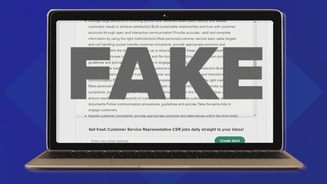 'It was somebody posing as us' | Scammers are hiding behind real ...