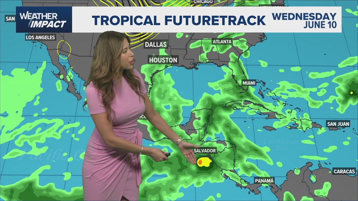 Weather Impact: Tropical moisture could bring wetter forecast to Texas ...
