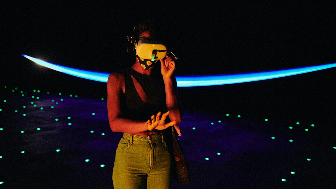 Limited installation offers immersive virtual reality trip to ISS ...