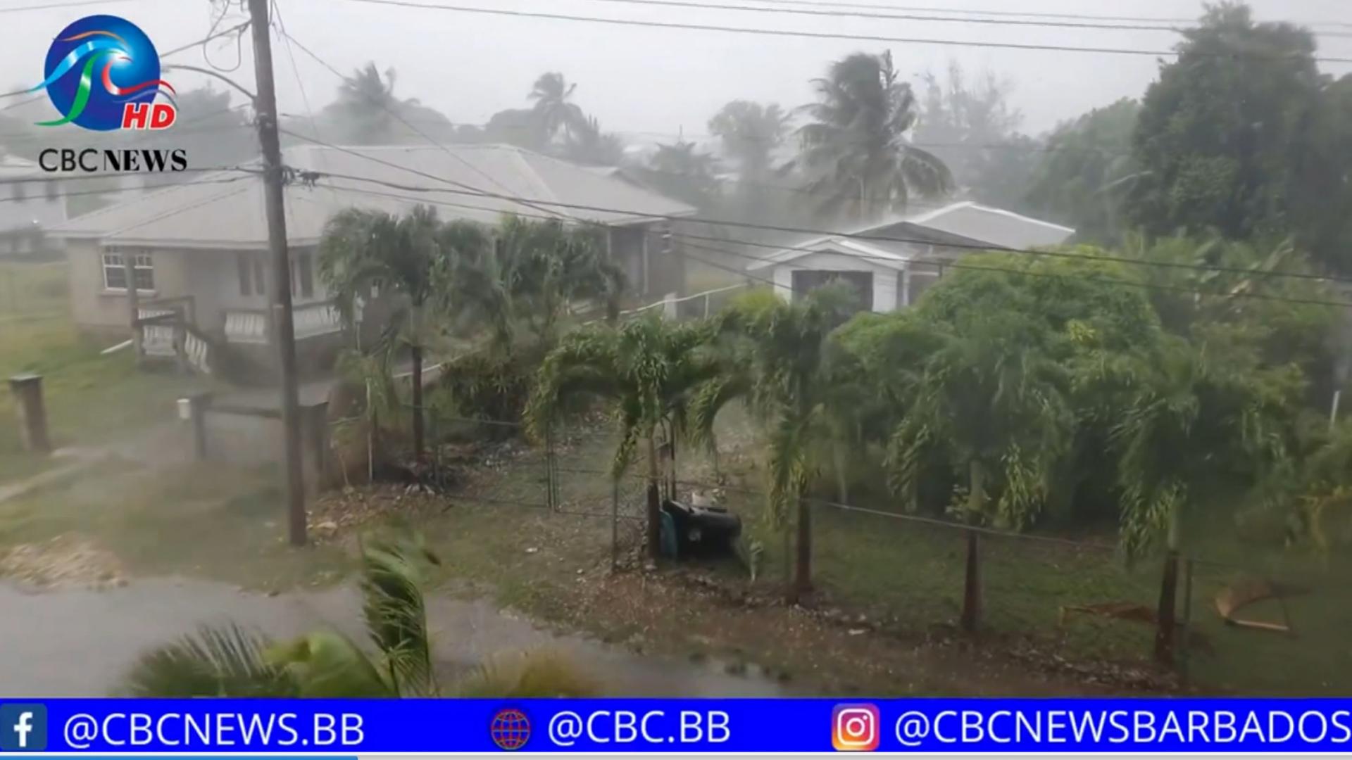 Hurricane Beryl brings heavy rain to St Michael, Barbados | khou.com