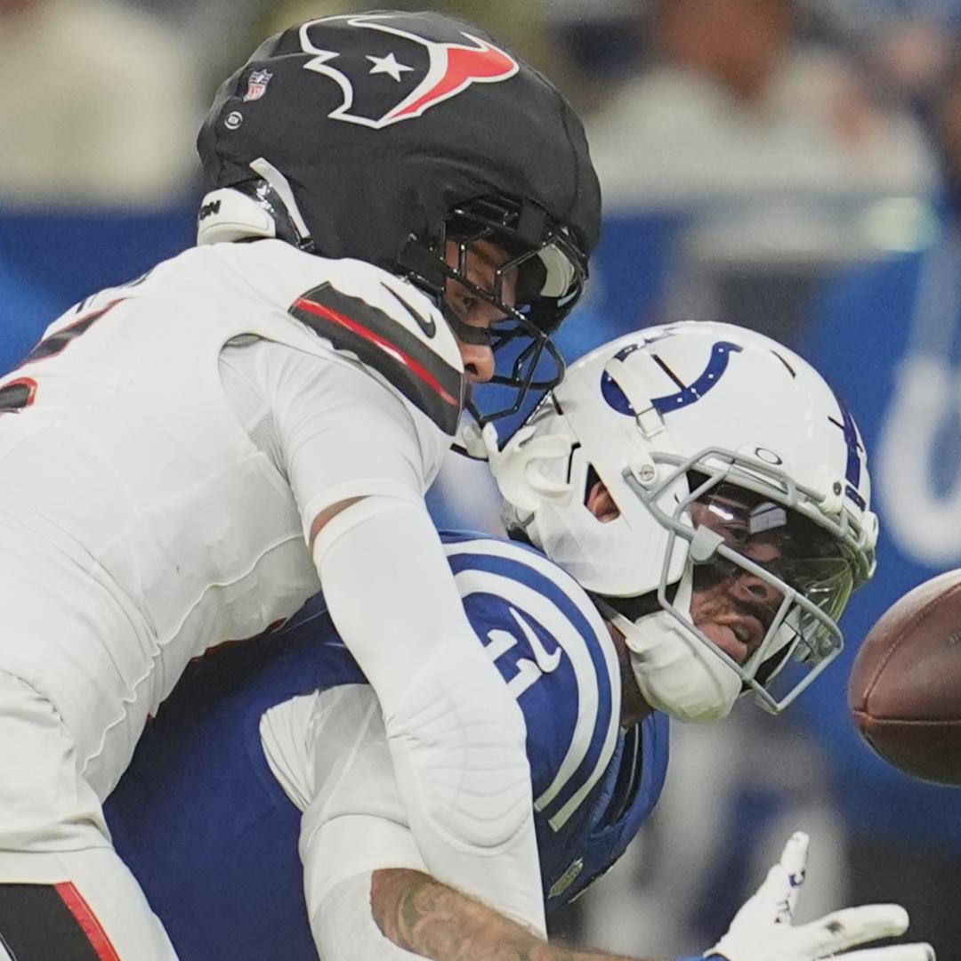 What was the helmet Texans safety Jalen Pitre was wearing against the ...