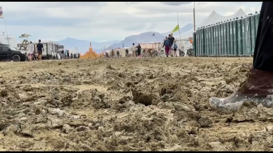 Burning Man flooding: Attendees talk about conditions at campgroup ...