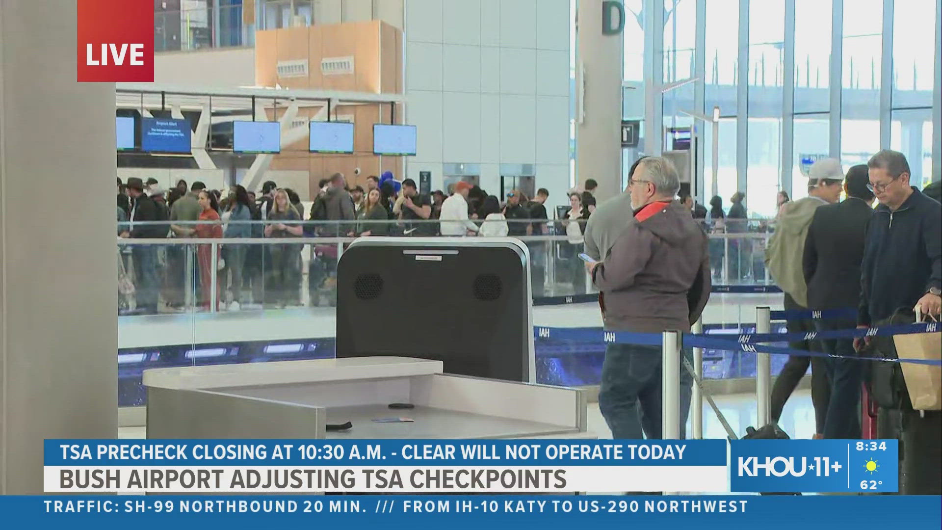 Check how long TSA wait times are at airports in Houston and across the ...