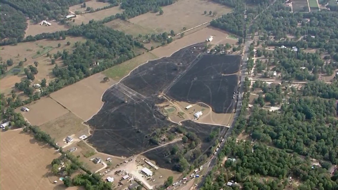 Montgomery County, Texas fire burns 60 acres | khou.com
