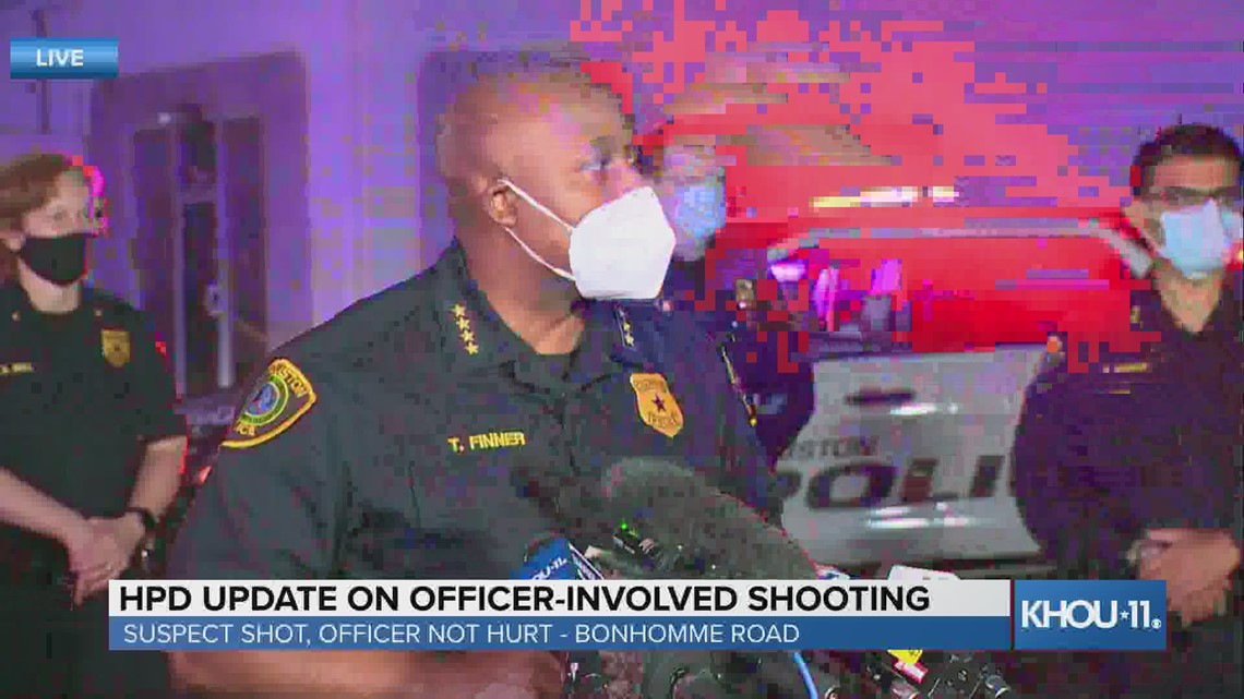 LIVE: HPD Chief Troy Finner discusses officer-involved shooting early ...