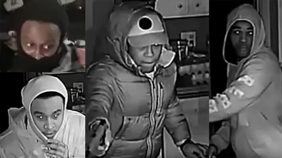 Surveillance video shows Spring Branch home invasion suspects | khou.com