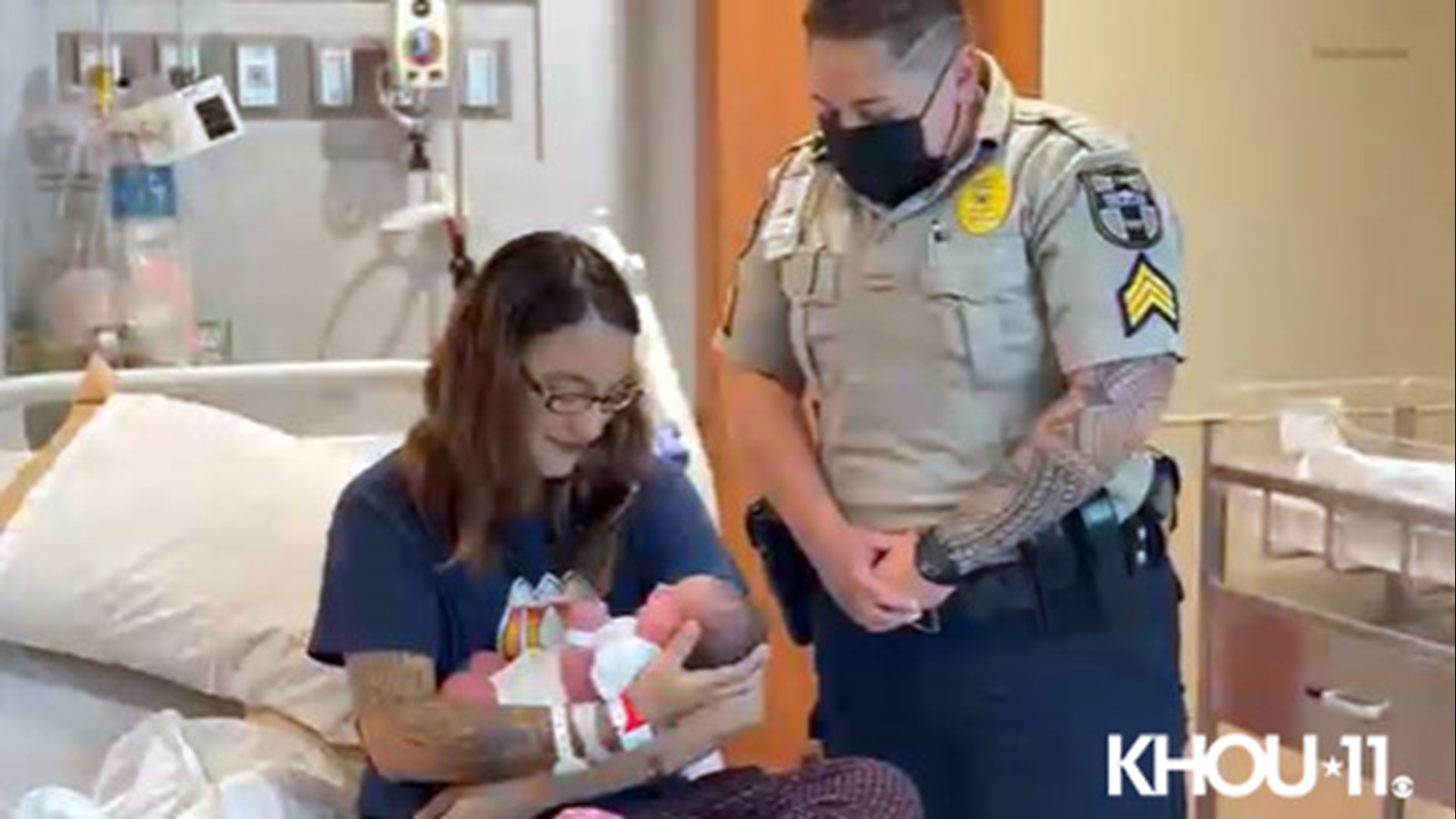 Security guard delivers baby outside Houston-area hospital | khou.com
