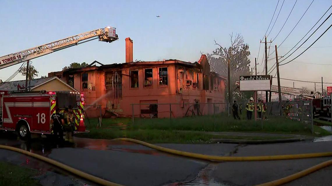 Houston news: Building on fire near Telephone Road | khou.com